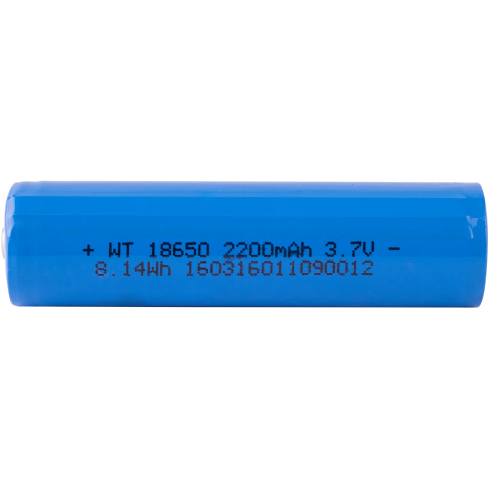 BATTERY 18650 LITHIUM 2200MAH RECHARGEABLE CARDED 1PC – CBS Paint & Panel