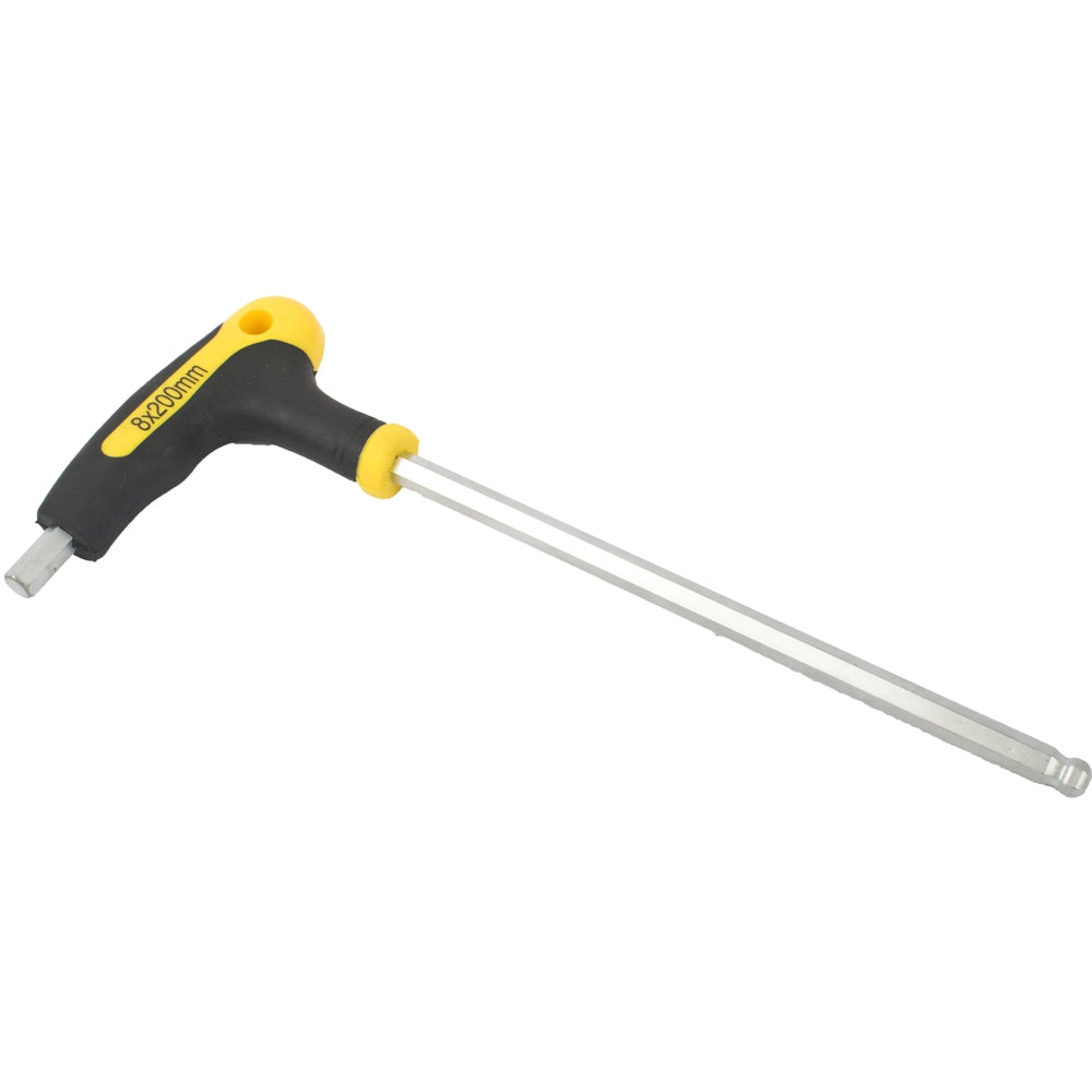 BALL POINT T HANDLE HEX ALLEN KEY 8.0MM X 200MM – CBS Paint & Panel