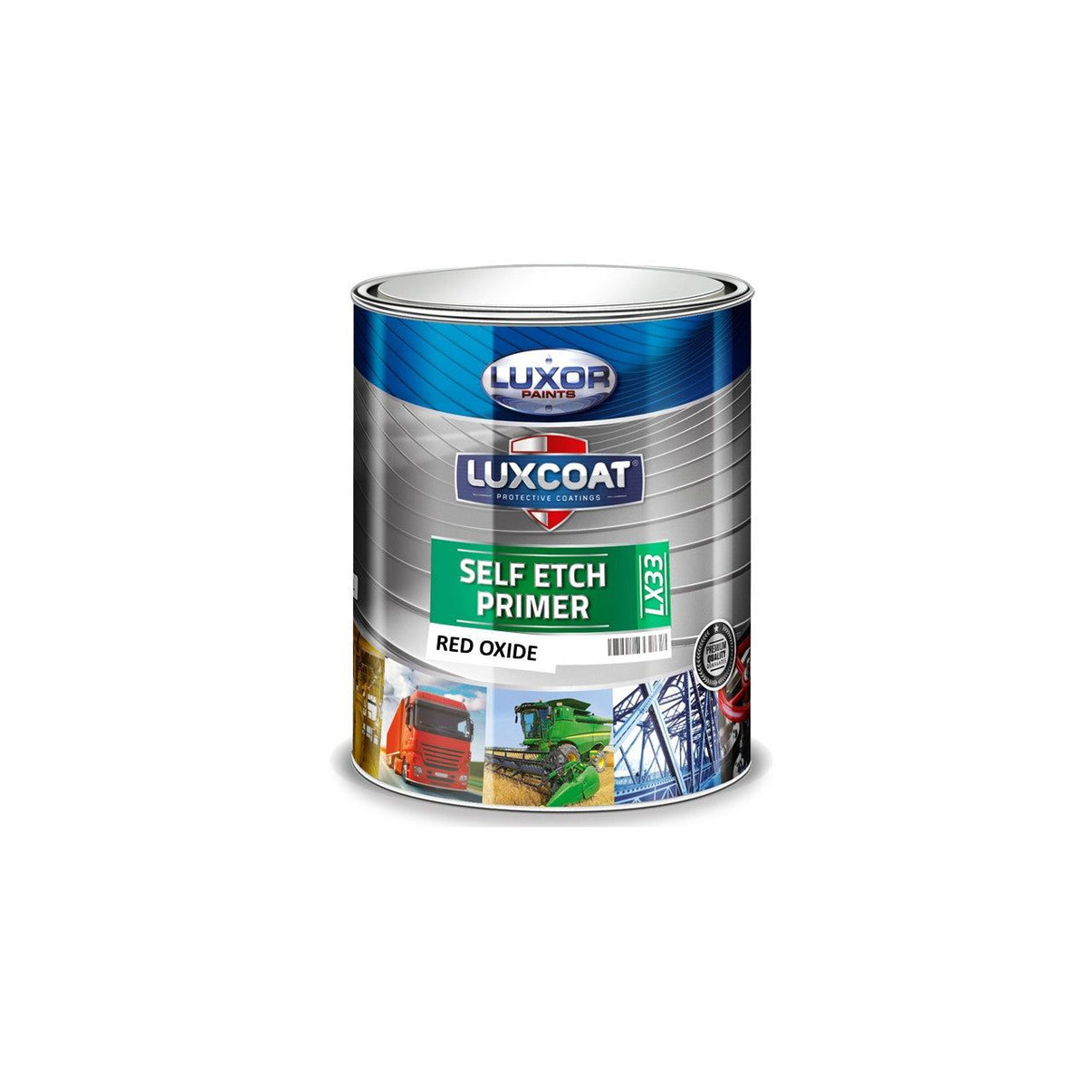 LUXOR SELF ETCH PRIMER RED OXIDE 1L / 5L – CBS Paint & Panel
