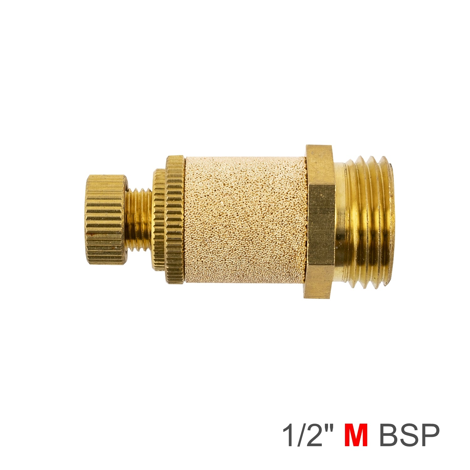 FLOW CONTROL SILENCER BRASS 1/2' M – CBS Paint & Panel