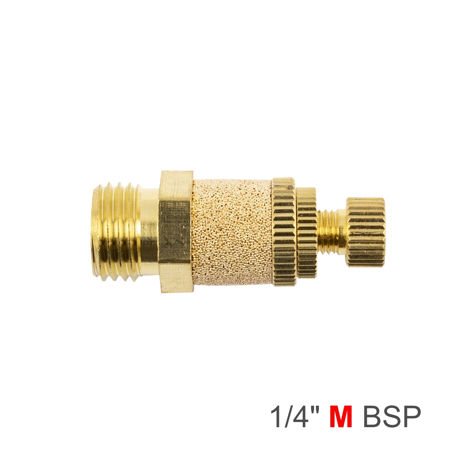 FLOW CONTROL SILENCER BRASS 1/4' M – CBS Paint & Panel